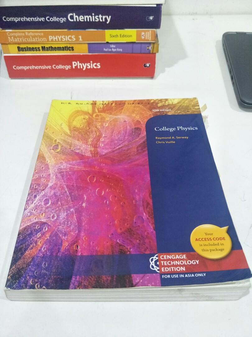 10th EDITION CENGAGE COLLEGE PHYSICS, Hobbies & Toys, Books & Magazines ...