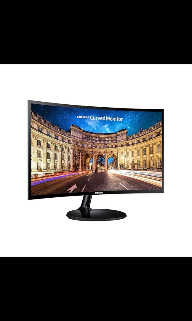 27 Monitor Screen Samsung c27f390 white, Computers & Tech, Parts ...