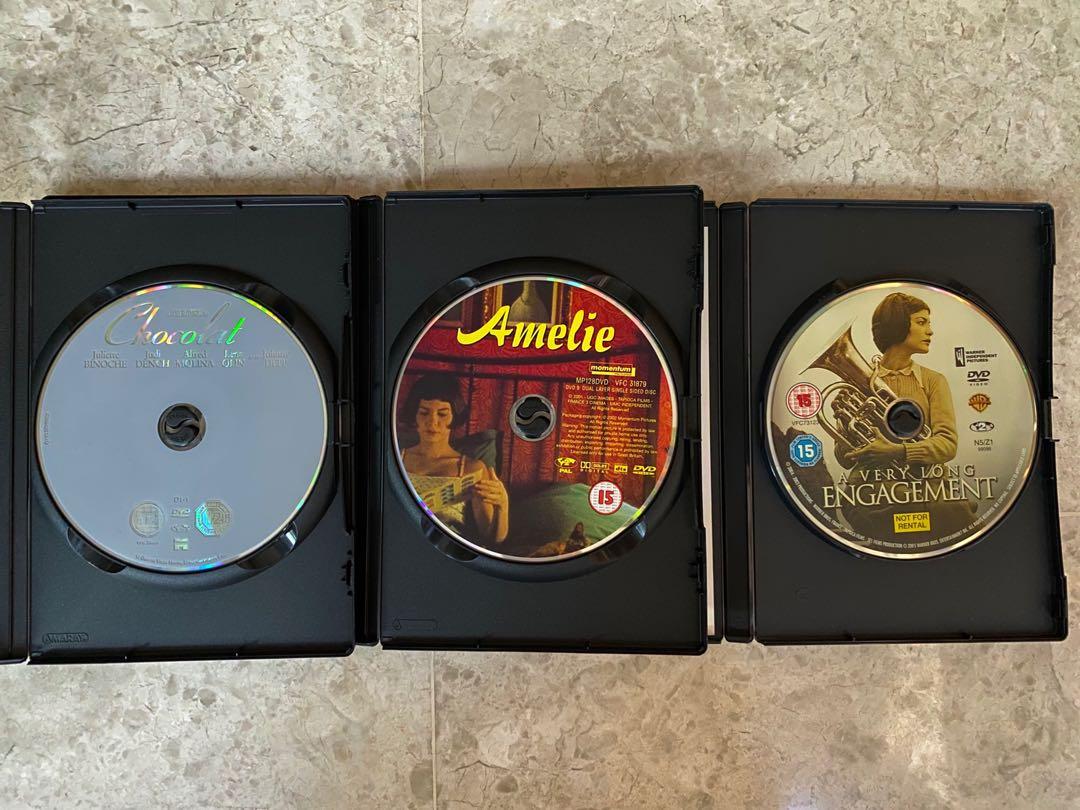 3-DVD MOVIE BUNDLE: FRENCH FILMS, Hobbies & Toys, Music & Media, CDs ...