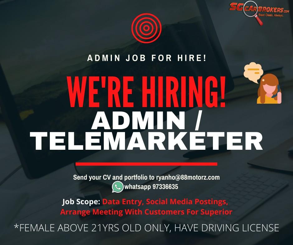 Admin / Customer Service / Data Entry Job available, Jobs, Admin ...