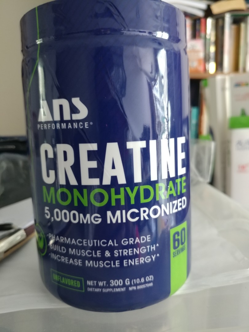 ANS Performance - Creatine Monohydrate 5000mg Build muscle & strength ...