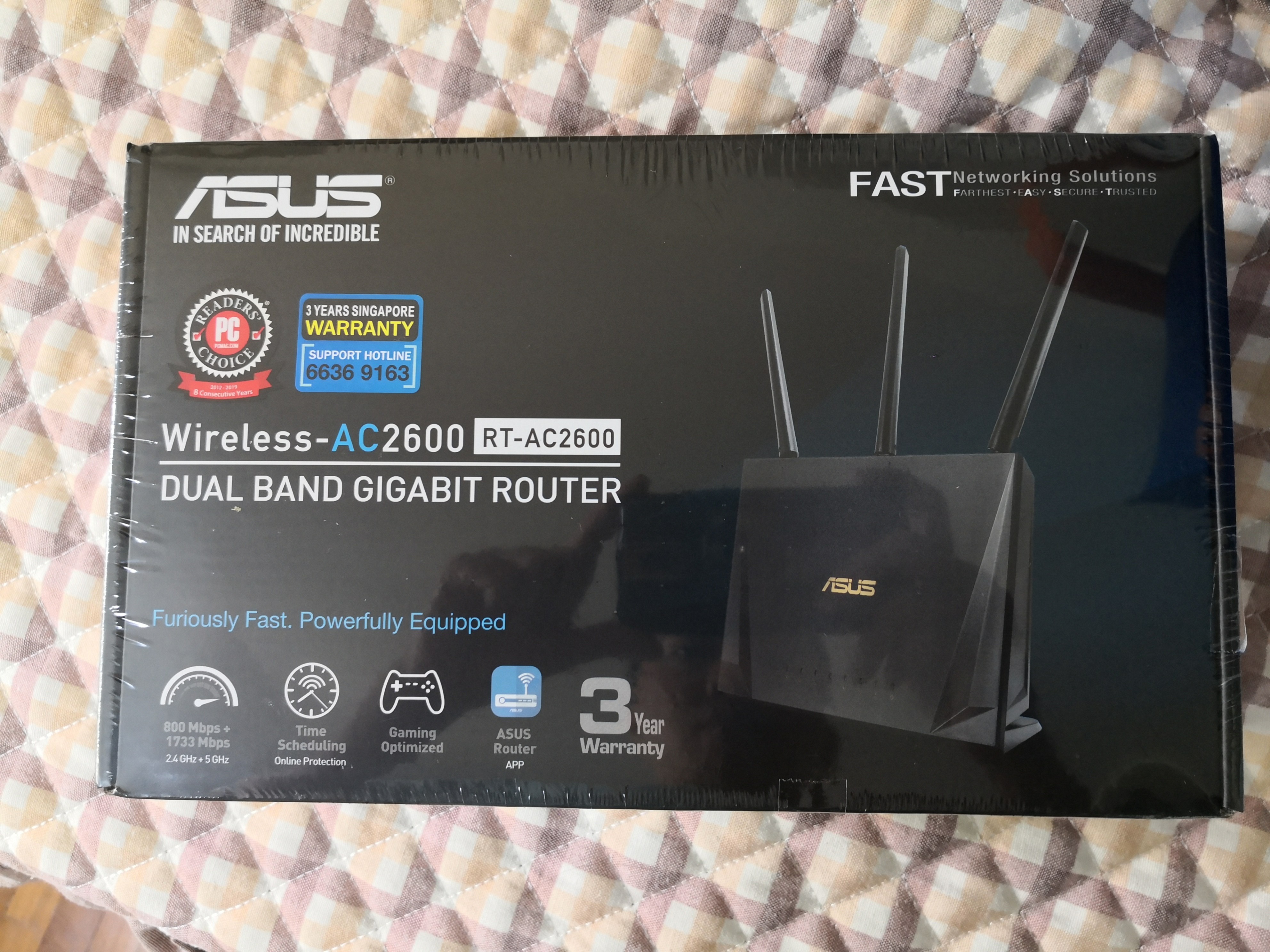 Asus AC2600 router, Computers & Tech, Parts & Accessories, Networking ...