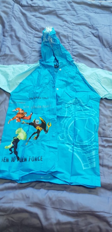 Ben10 RainCoat, Babies & Kids, Boys' Apparel, 4 to 7 Years on Carousell