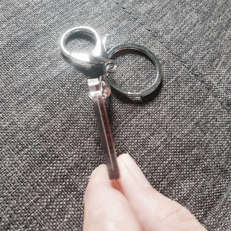 Cabin Crew Keychain Kebaya Mini-Me V.2 with customised Name - Singapore ...