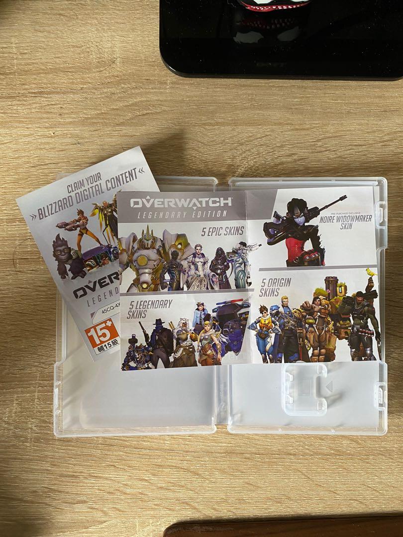 (CASE ONLY) Overwatch: Legendary Edition CASE with Manuals for Nintendo ...