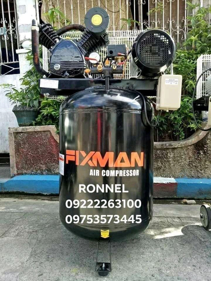 FIXMAN Industrial types Belt Driven Vertical Air Compressor - HEAVY ...