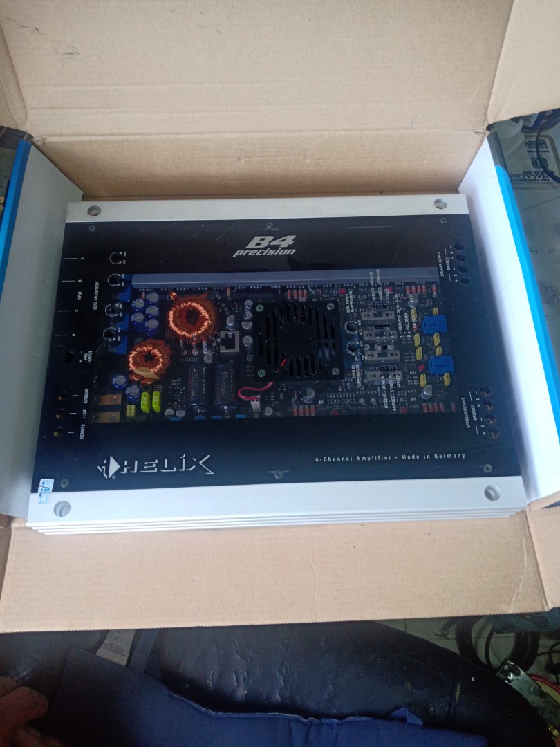 Helix B4 Precision 4 Channel Amplifier, Auto Accessories on Carousell