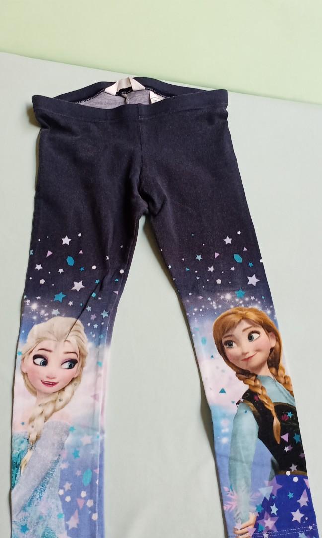 H&m pants frozen elsa anna 4y, Babies & Kids, Babies & Kids Fashion on ...