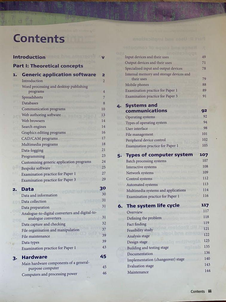 IGCSE computer studies textbook, Hobbies & Toys, Books & Magazines ...