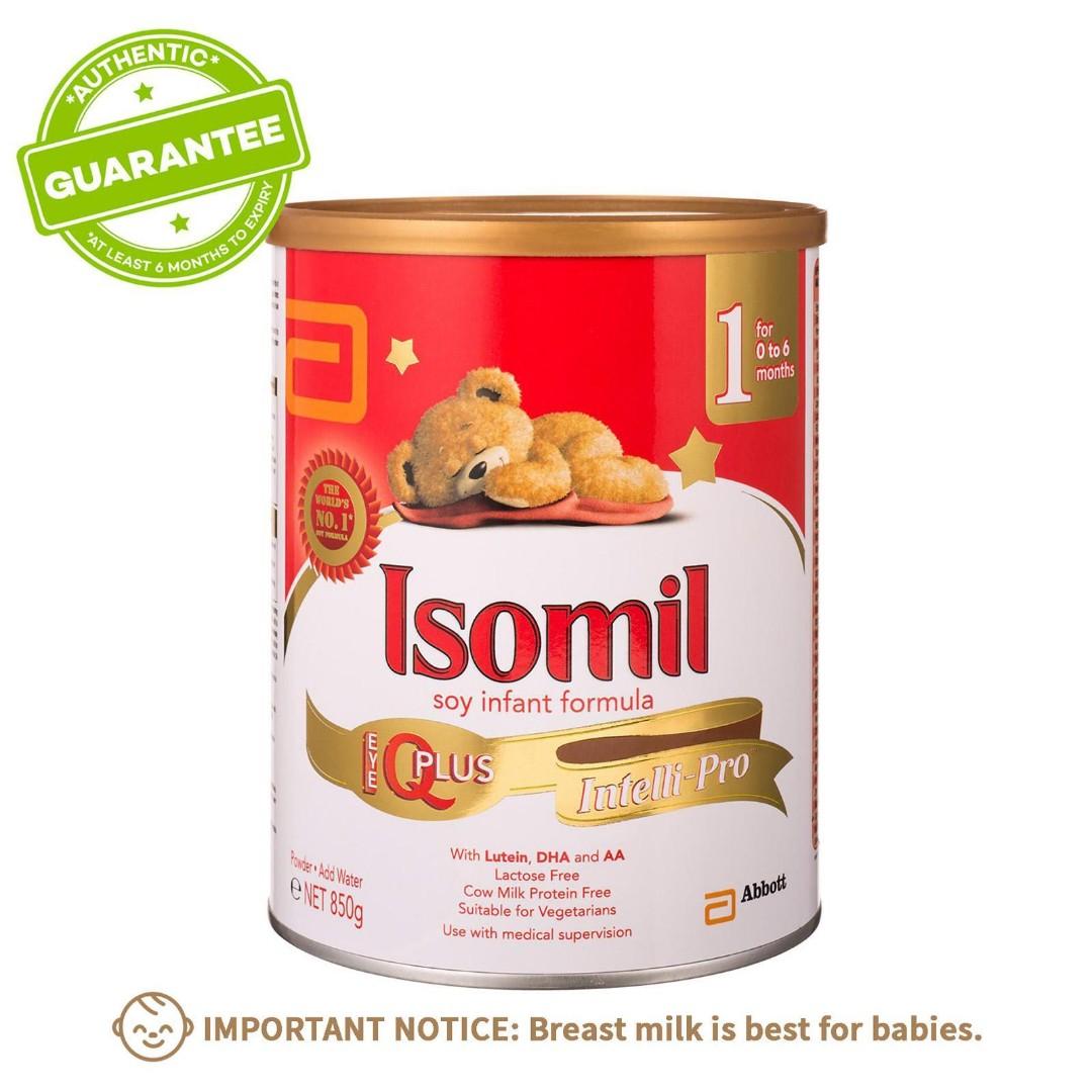 Isomil Stage 1 Soy Formula - 850g, Babies & Kids, Nursing & Feeding ...