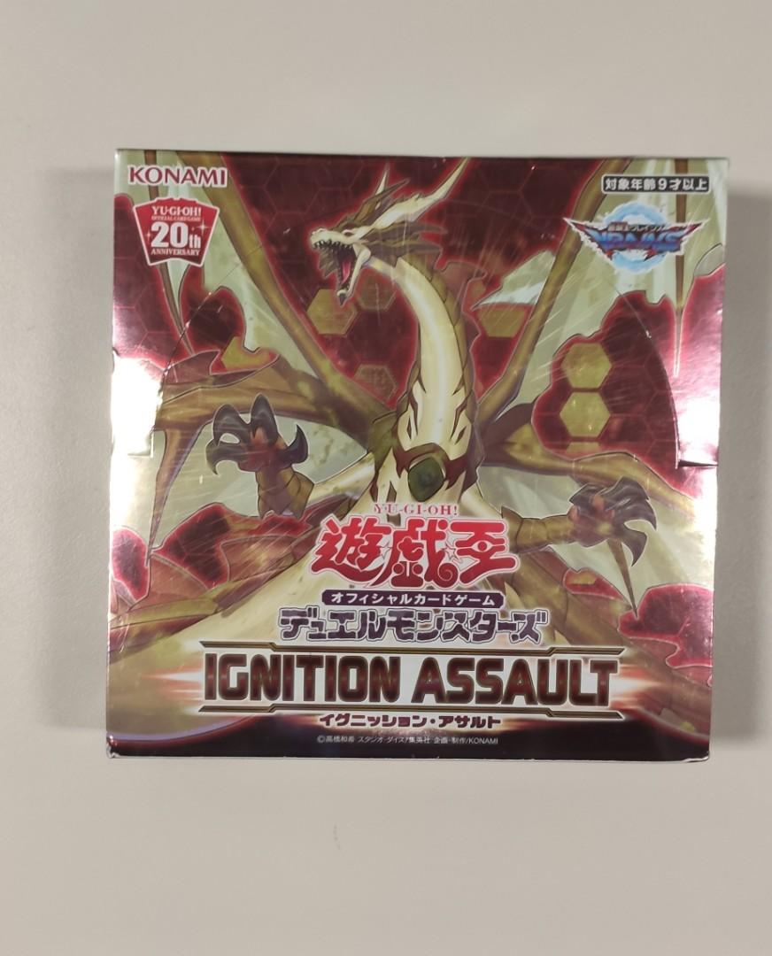 Japanese Yu-Gi-Oh Card Ignition Assault 1 BOX 30 Packs Seal, Toys ...