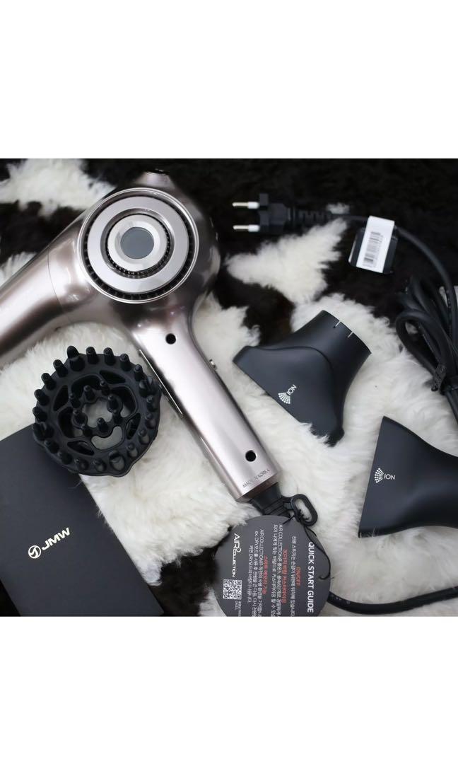 JMW Air Collection MS8001A Hair Dryer BLDC Airjet Turbo Motor, Beauty & Personal Care, Hair on ...