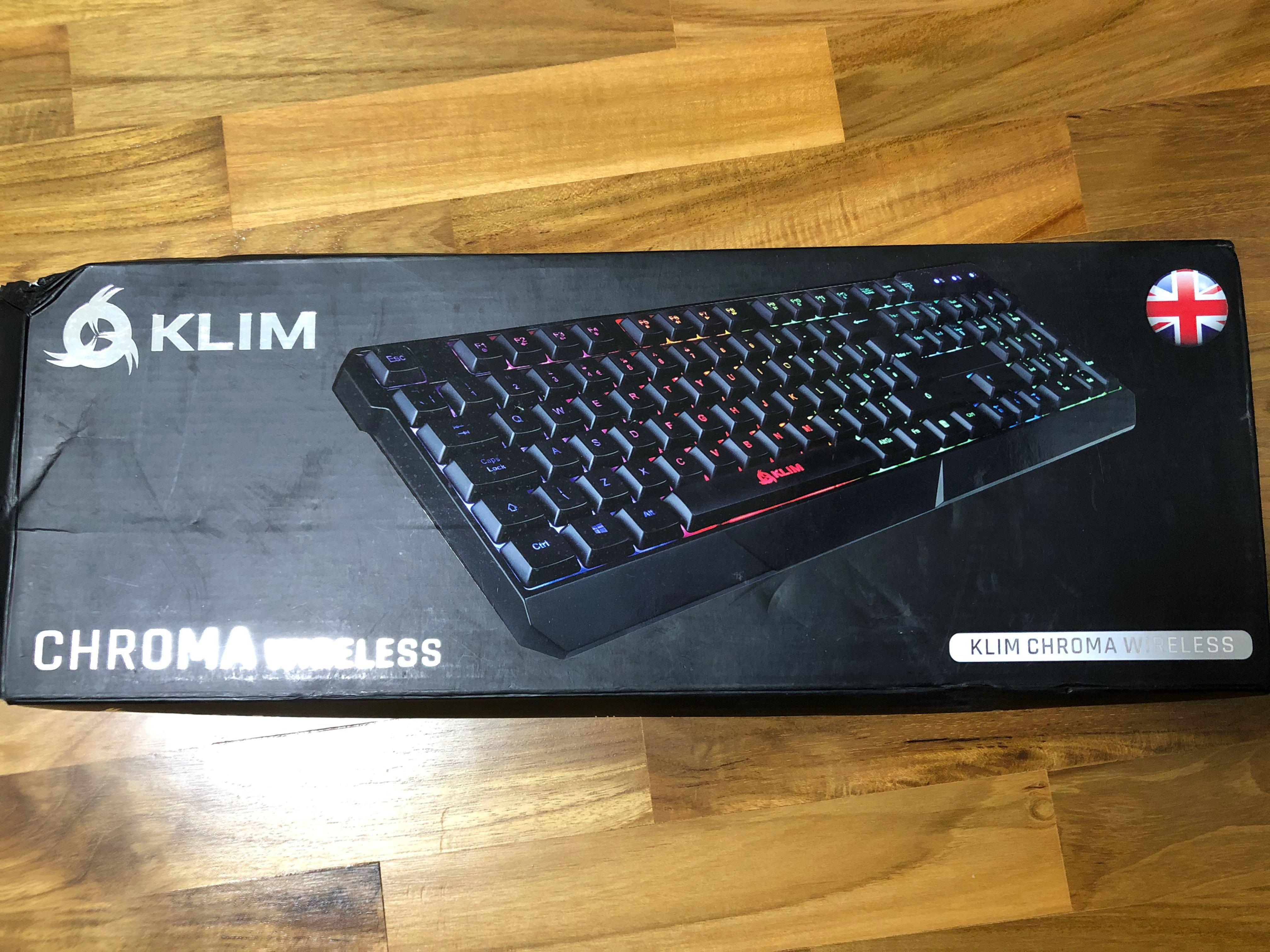 KLIM Chroma Wireless Gaming Keyboard, Computers & Tech, Parts ...