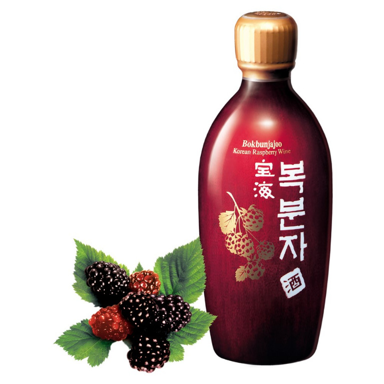 KOREAN RASPBERRY WINE, Food & Drinks, Alcoholic Beverages on Carousell