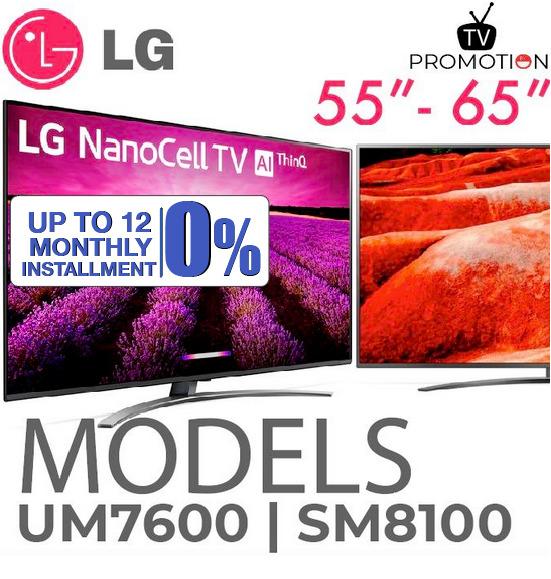 LG TV SM8100 UM7600 SERIES, TV & Home Appliances, TV & Entertainment ...