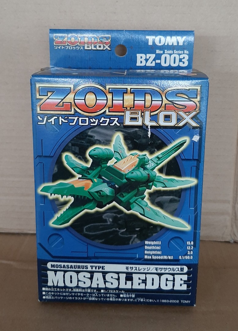 Mosasledge Tomy Zoids Mosasaurus Type Blox BZ-003, Hobbies & Toys, Toys ...