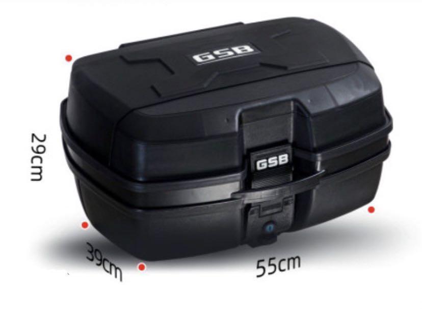 Motorbike 48L GSB Top Box, Motorcycles, Motorcycle Accessories on Carousell
