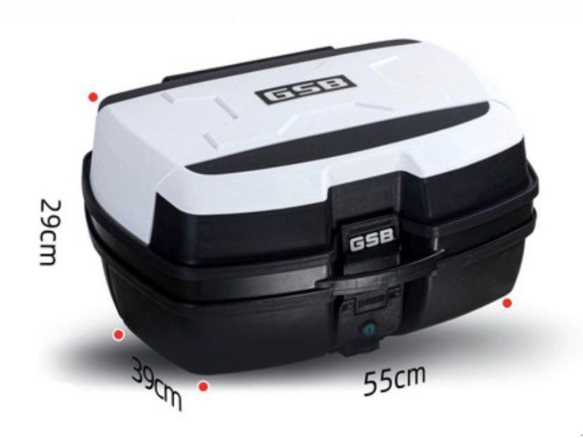 Motorbike 48L GSB Top Box, Motorcycles, Motorcycle Accessories on Carousell