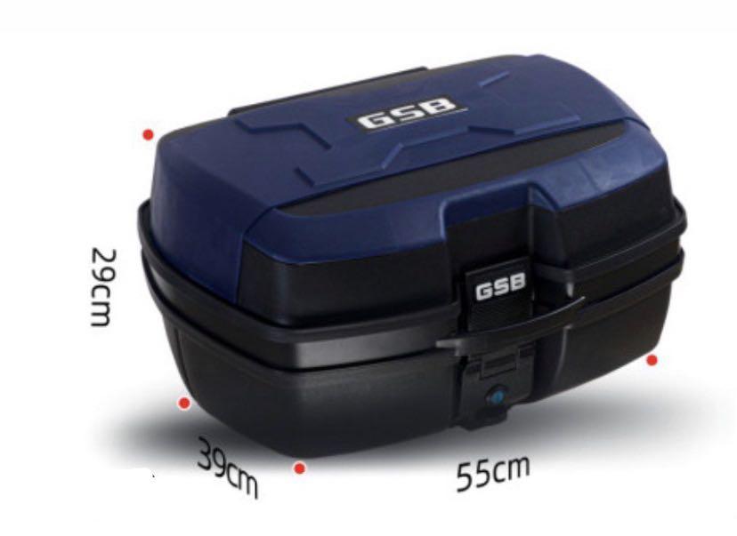 Motorbike 48L GSB Top Box, Motorcycles, Motorcycle Accessories on Carousell