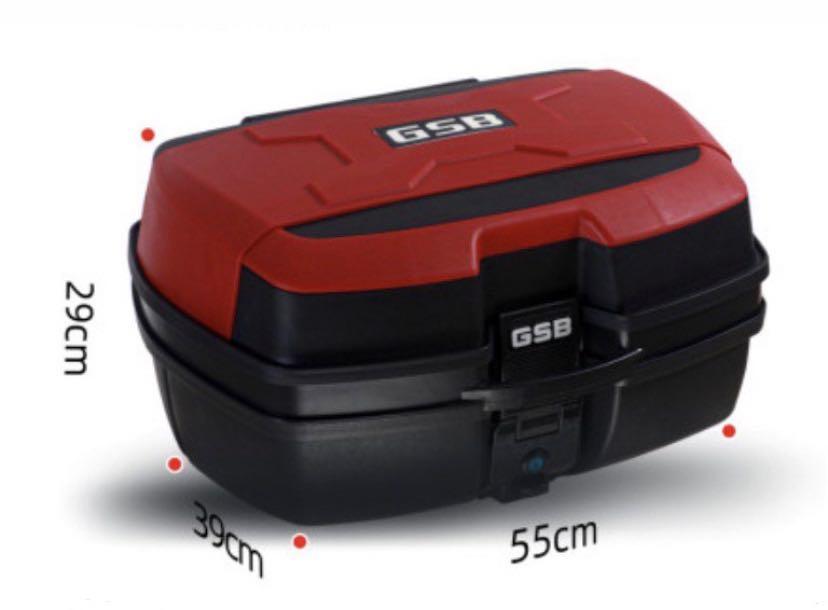 Motorbike 48L GSB Top Box, Motorcycles, Motorcycle Accessories on Carousell