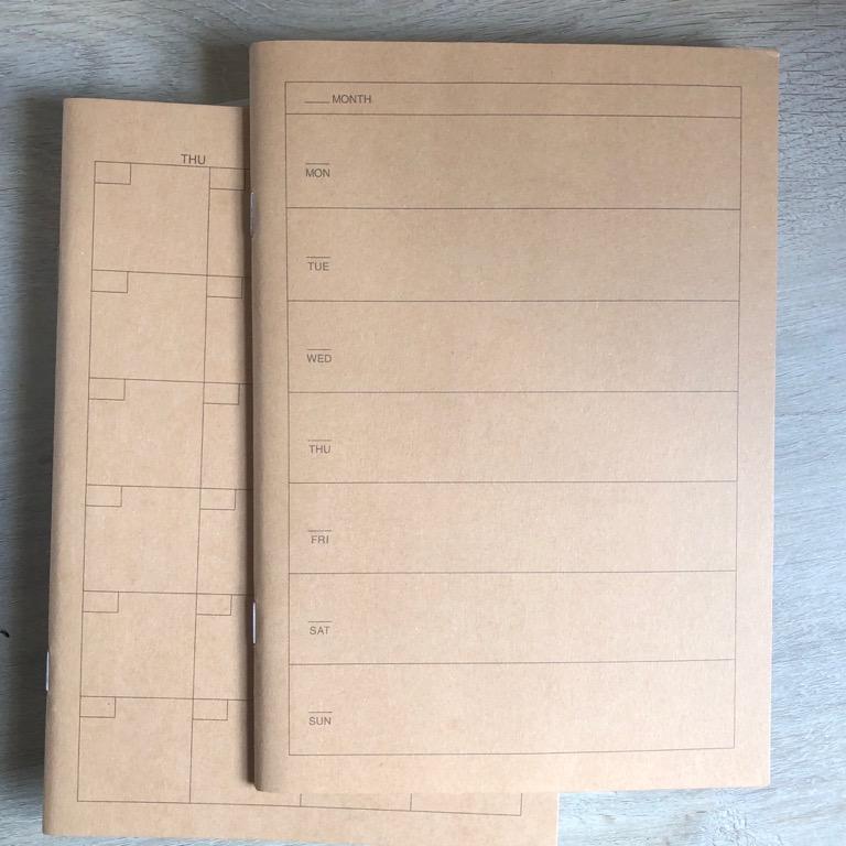 MUJI SCHEDULE NOTE | MUJI NOTEBOOK | MUJI SCHEDULER NOTEBOOK | MUJI ...