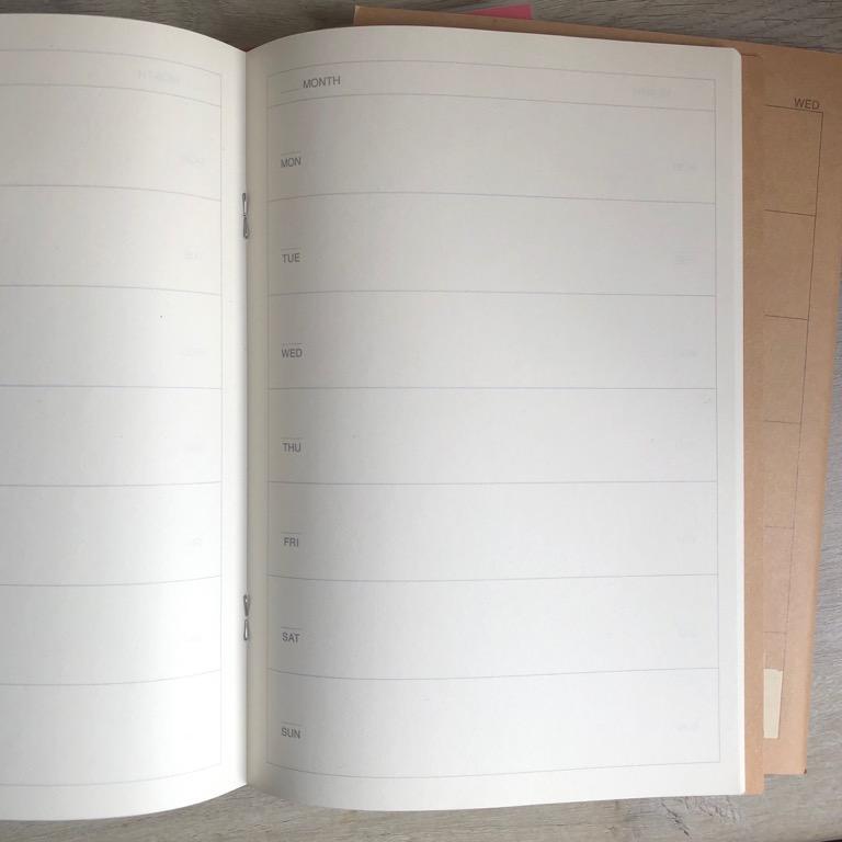 MUJI SCHEDULE NOTE | MUJI NOTEBOOK | MUJI SCHEDULER NOTEBOOK | MUJI ...