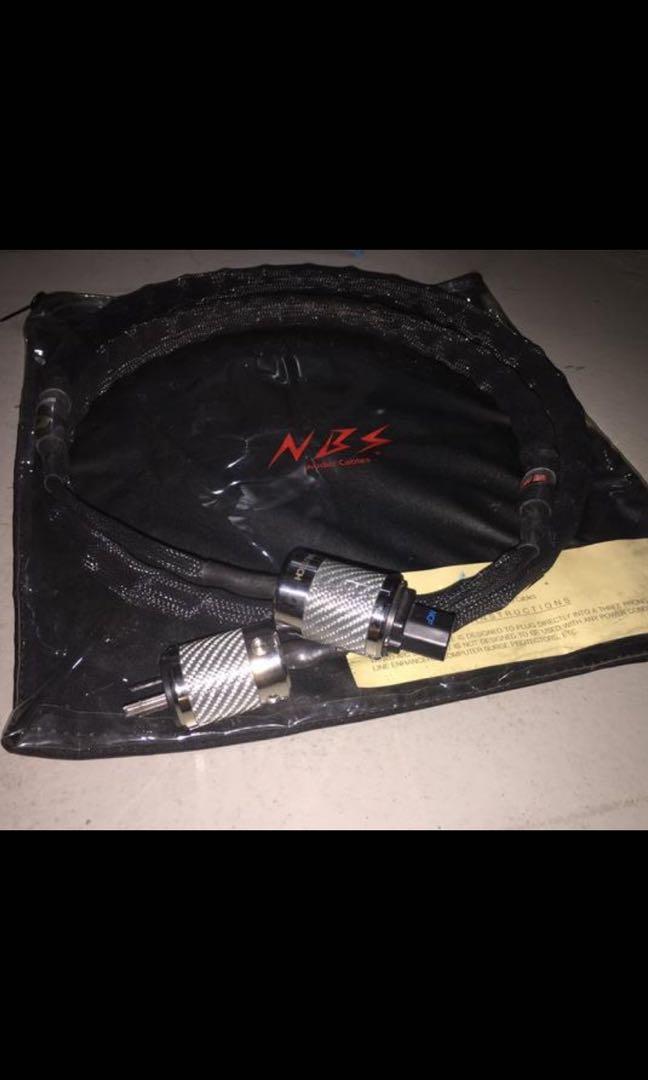 NBS Statement Extreme IV power cord, Audio, Portable Audio Accessories ...