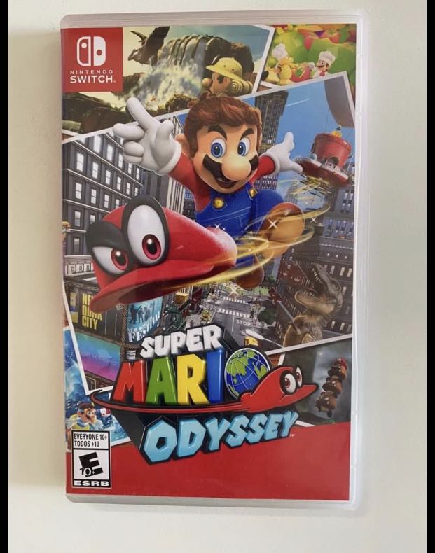 nintendo switch super mario odyssey, Video Gaming, Video Games ...