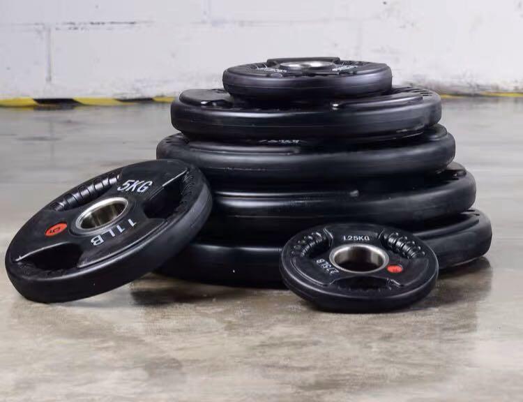 Olympic Plate (Rubber Coated), Sports Equipment, Exercise & Fitness ...