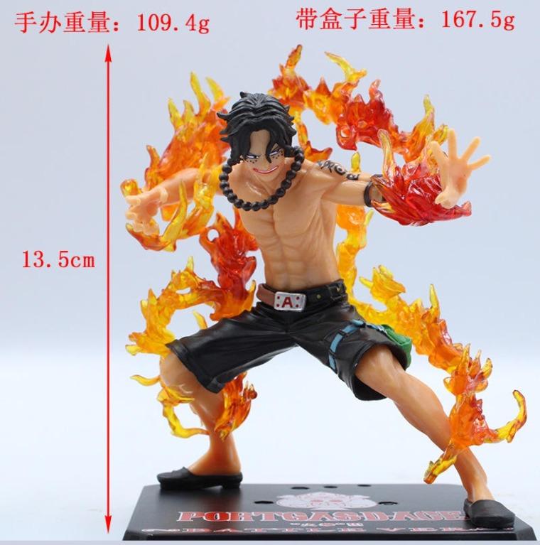 One Piece Portgas D. Ace Fire Fist Action Figure, Hobbies & Toys, Toys ...