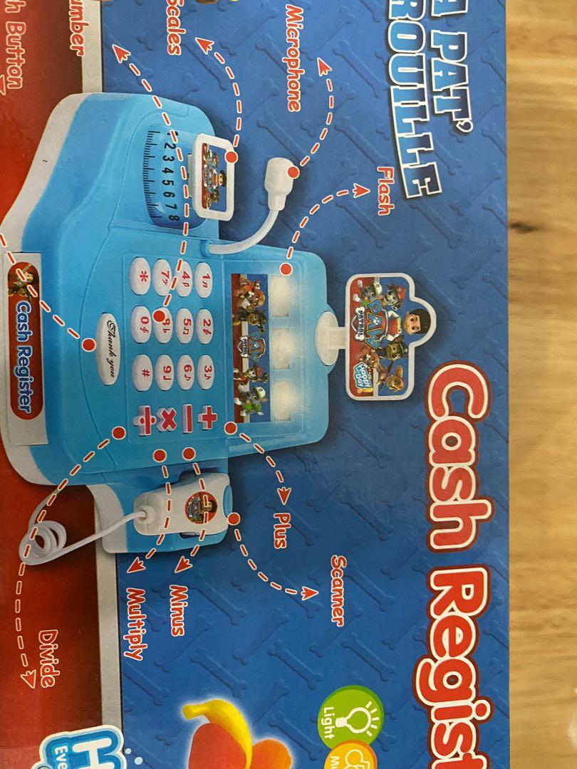 Paw Patrol - Cash Register with light and music, Hobbies & Toys, Toys ...