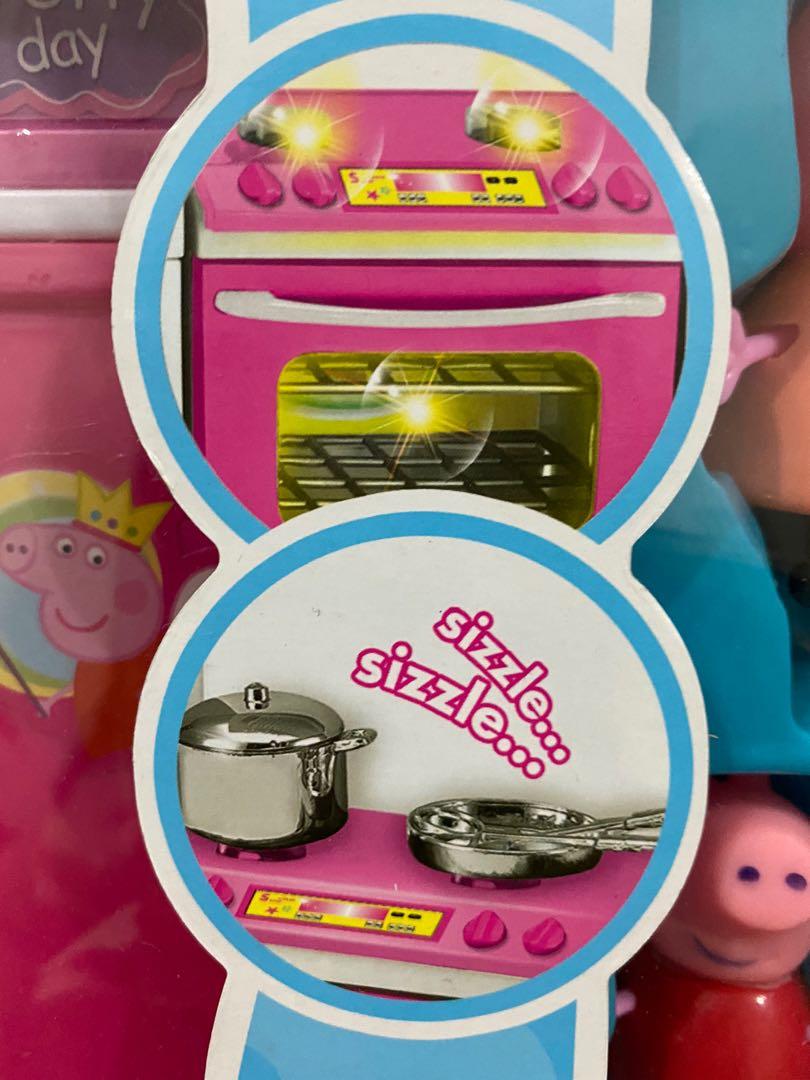 Peppa Pig - Kitchen set A ( with 4 families), Babies & Kids, Baby ...