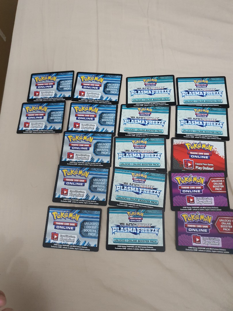 Pokemon tcg online code cards, Hobbies & Toys, Toys & Games on Carousell