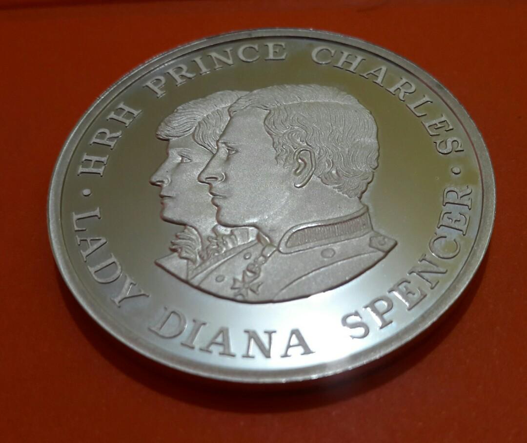 PRINCE CHARLES - SILVER COIN, Hobbies & Toys, Memorabilia ...