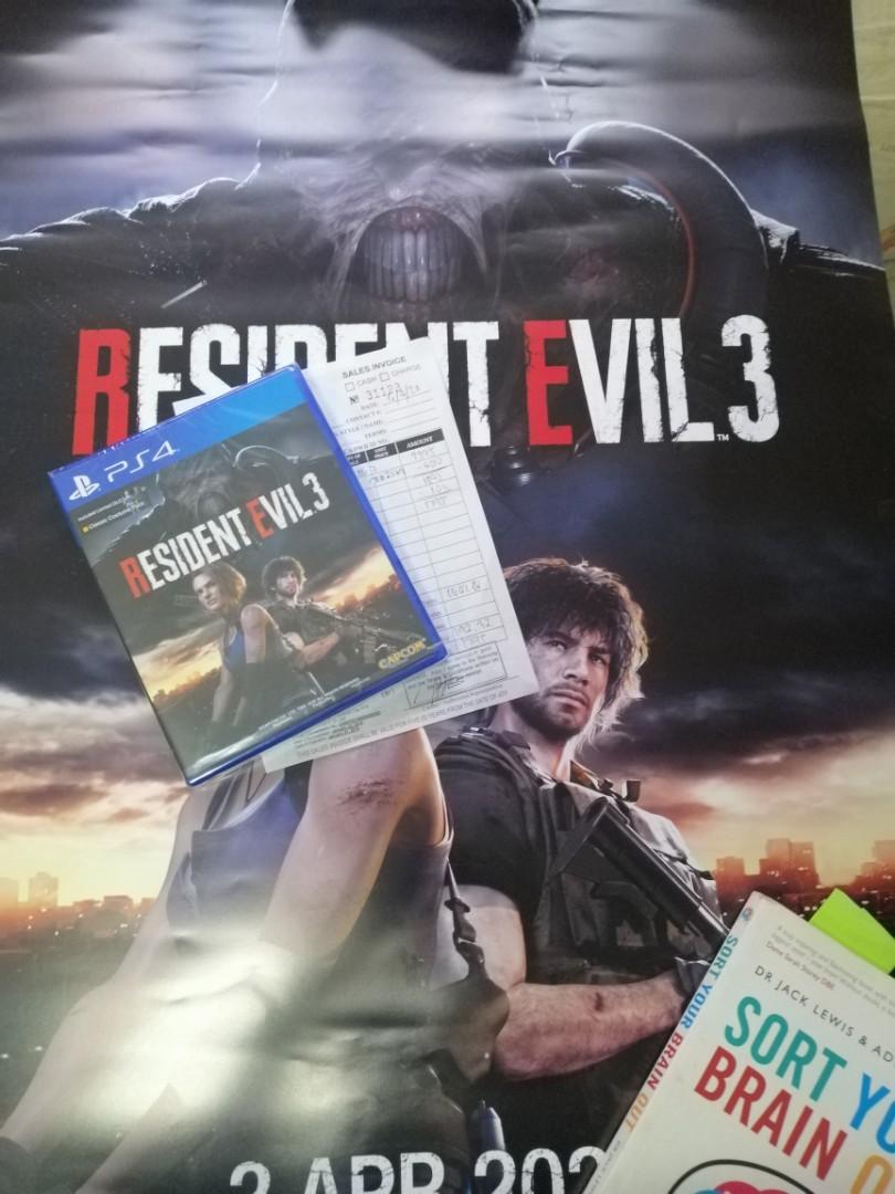 Resident Evil 3 Remake w/ Poster sealed and brandnew, Video Gaming ...