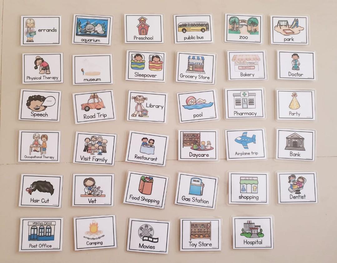 Routine Board ; Schedule Chart ; Daily Visual Schedule ; DIY ; Visual ...