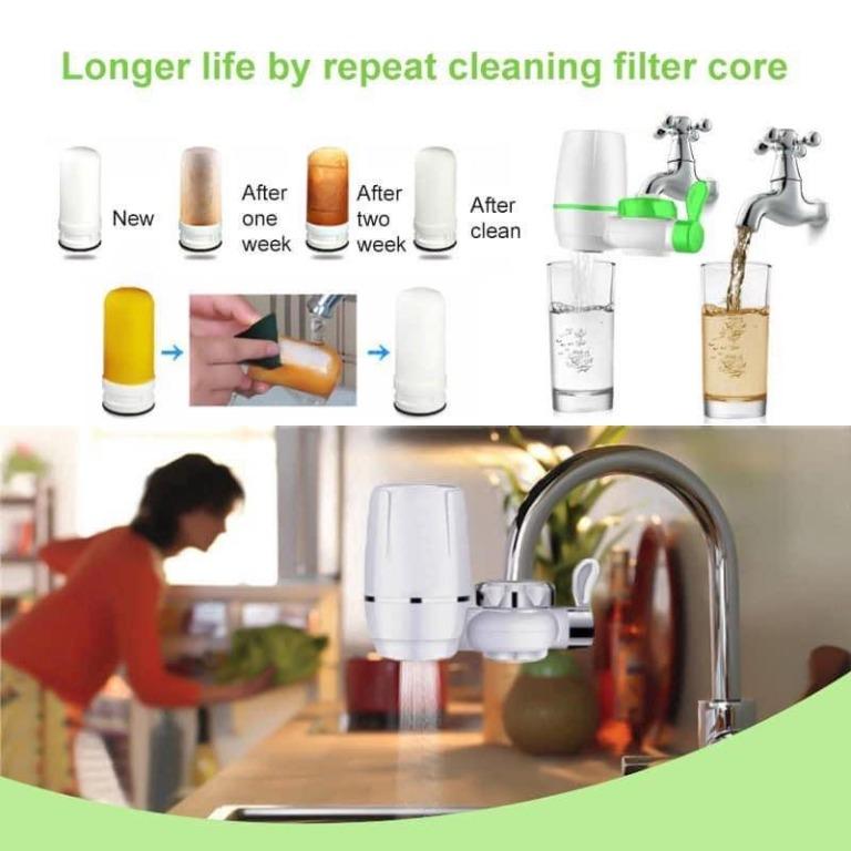 Smart Supermarket Healthy Home Ceramic Active Carbon Tap Water Filter ...