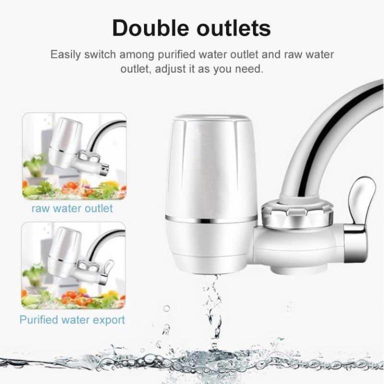 Smart Supermarket Healthy Home Ceramic Active Carbon Tap Water Filter ...
