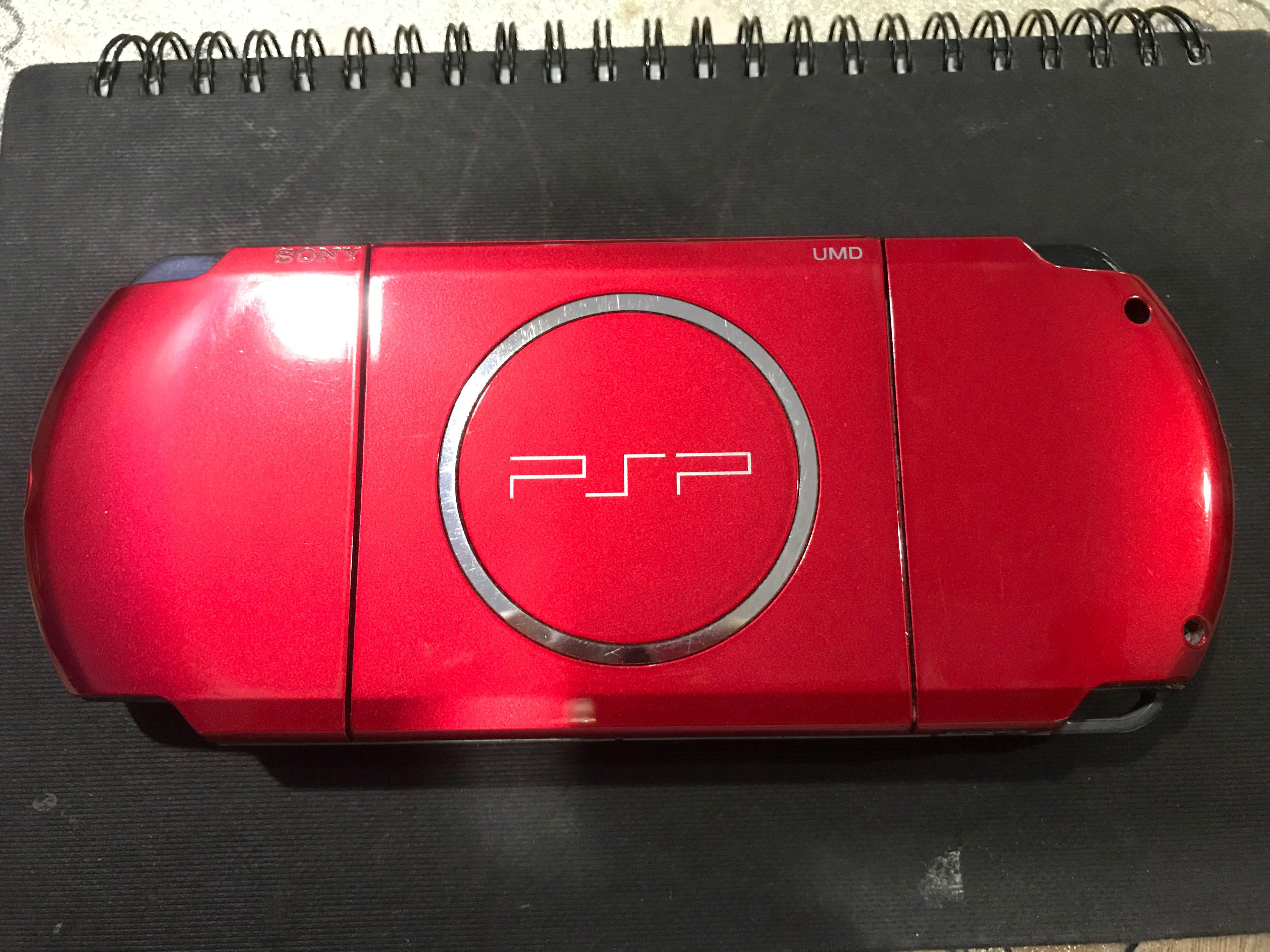 Sony PSP 3000 (Red), Video Gaming, Video Game Consoles, PlayStation on ...