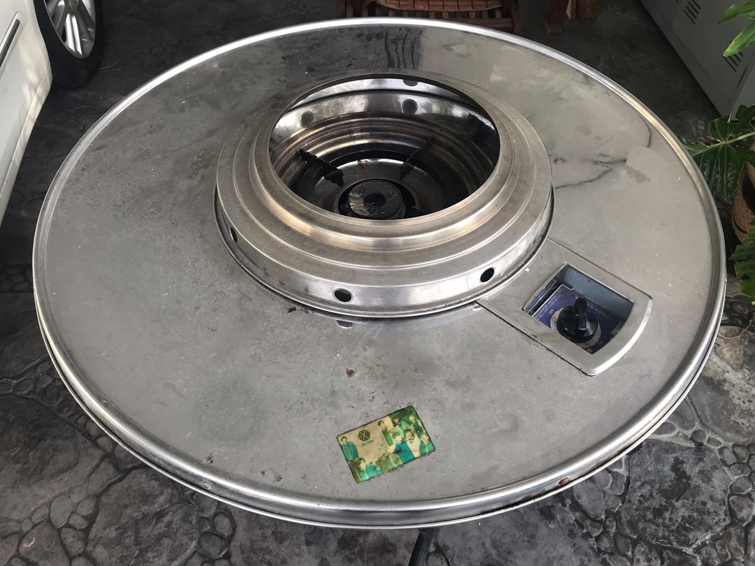 Steamboat BBQ table with stove, TV & Home Appliances, Kitchen ...