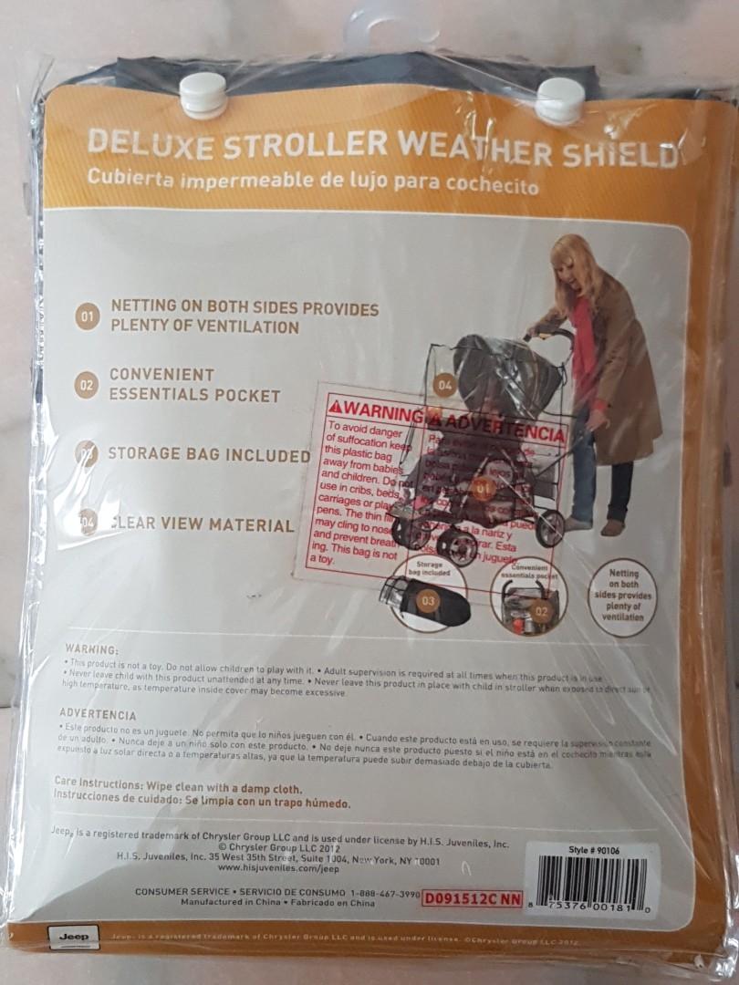 Stroller plastic cover (canopy shield), Babies & Kids, Going Out ...