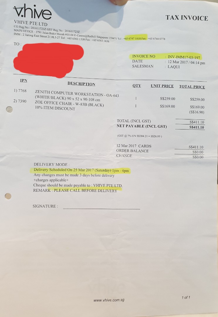 Study/computer table in gd condition, Furniture, Tables & Chairs on ...