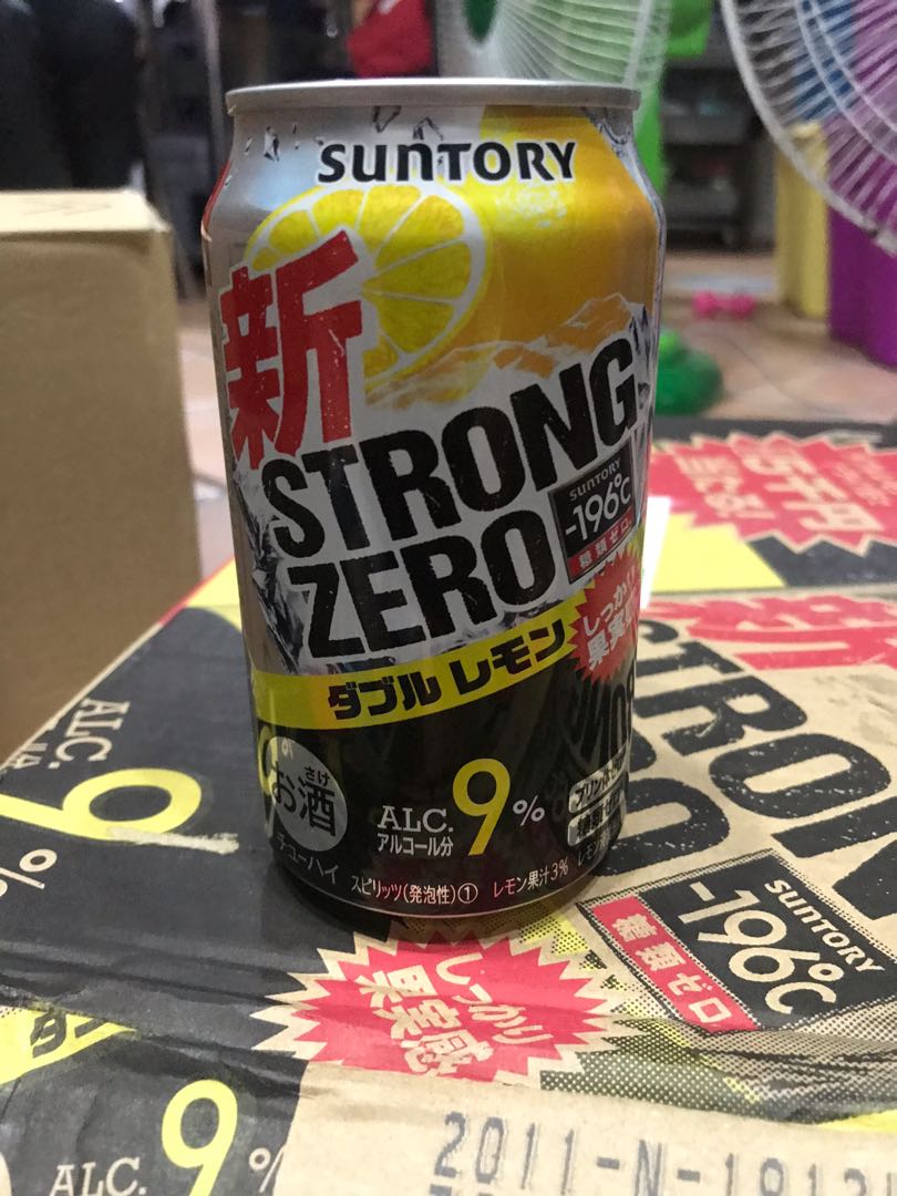 Suntory Storng Zero, Food & Drinks, Local Eats on Carousell