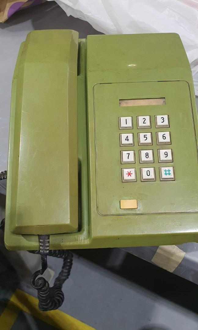 Telecom 1980 Vintage Telephone, Hobbies & Toys, Memorabilia ...