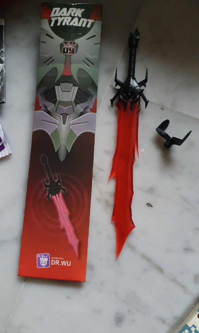 Transformers Prime Megatron Sword