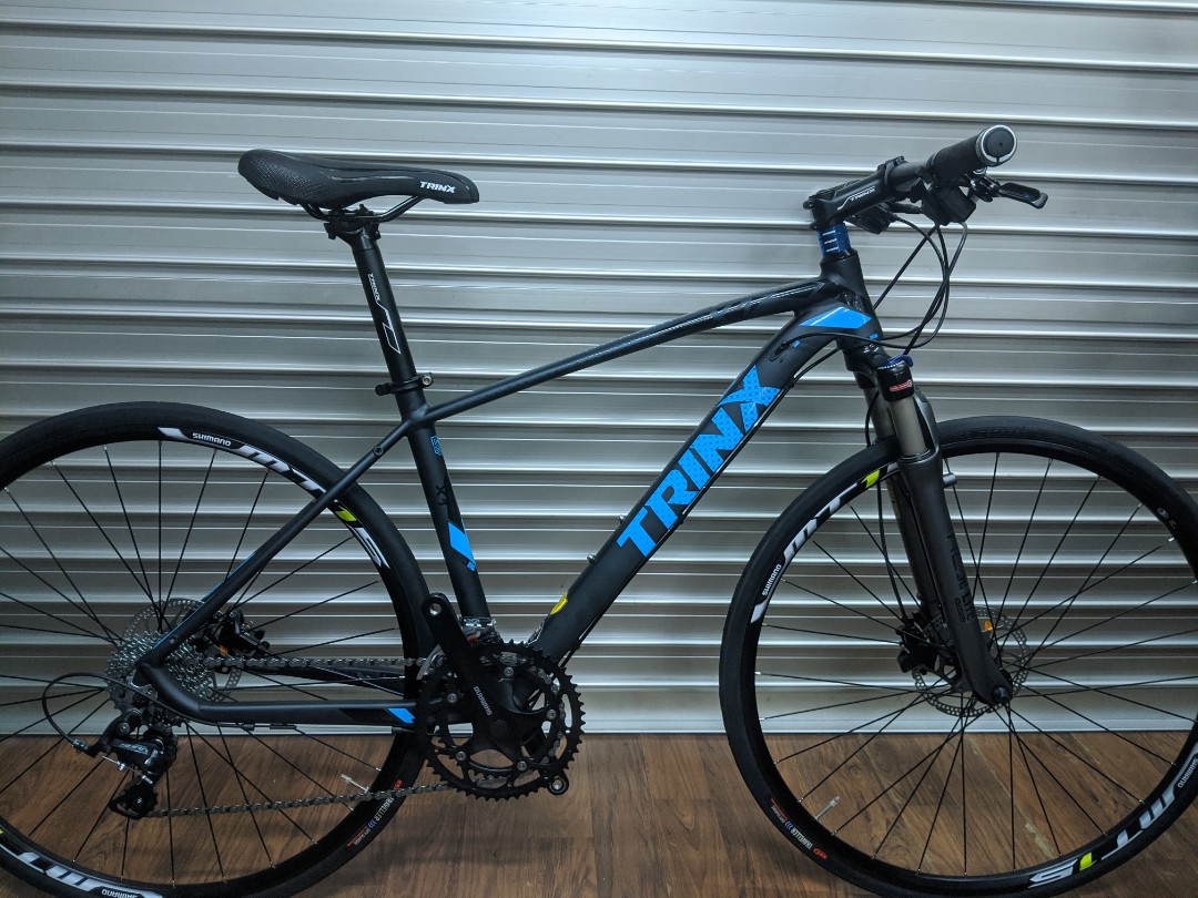 Trinx Custom Built Hybrid Bike 700C, Sports Equipment, Bicycles & Parts ...