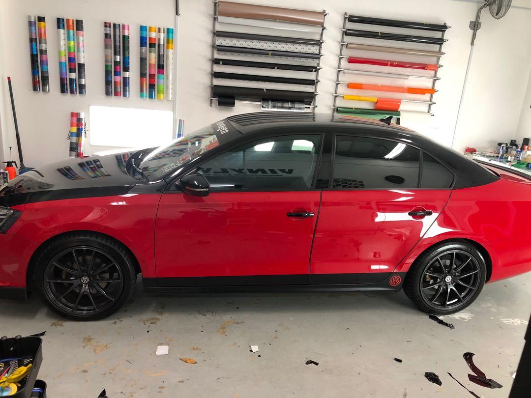 Volkswagen Jetta Half Cut design, Car Accessories, Accessories on Carousell