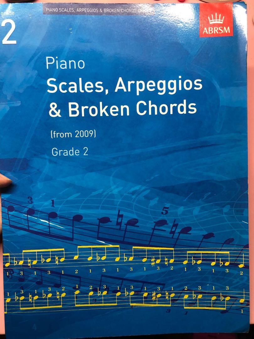 ABRSM Grade 2 Scales, Arpeggios & Broken Chords, Hobbies & Toys, Music ...