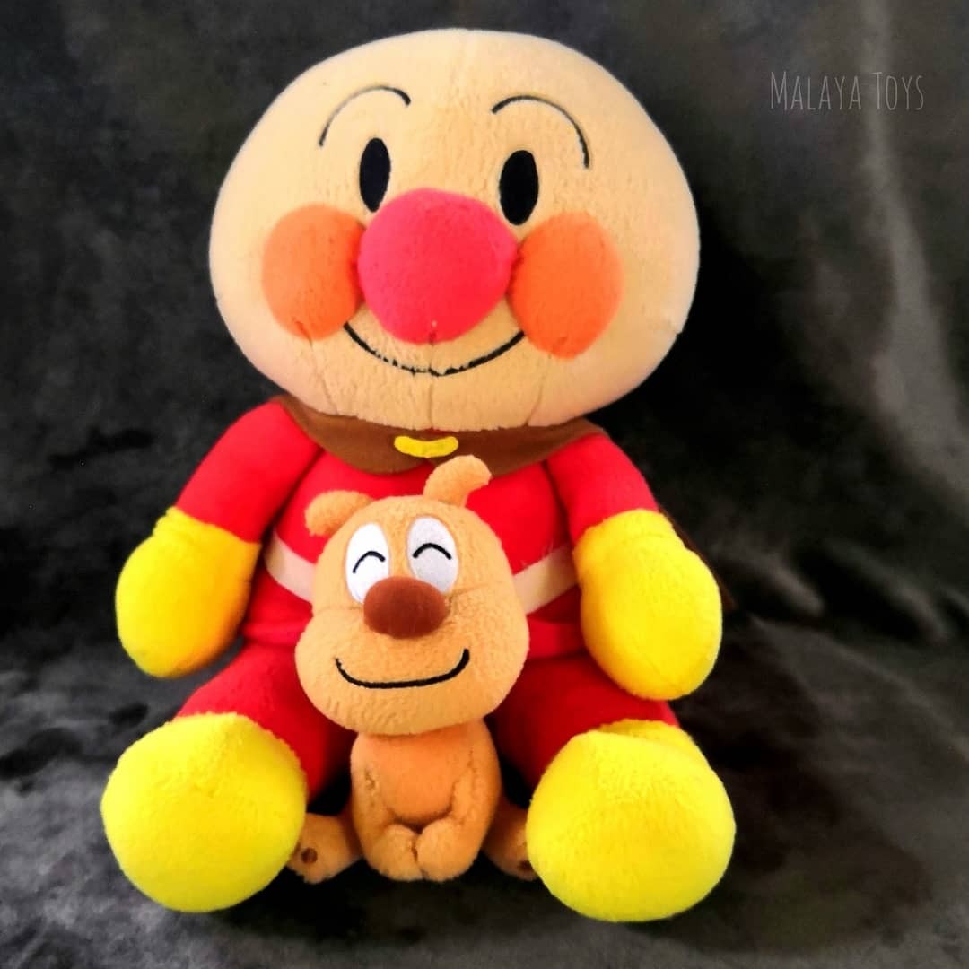Anpanman & Cheese Puppy Plush Doll 12", Hobbies & Toys, Toys & Games on ...