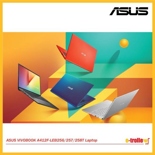 ASUS VIVOBOOK A412F-LEB256/257/258T Laptop (Slate Grey/Peacock Blue ...